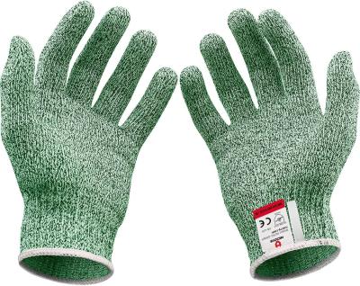 China HPPE Cut Resistant Work Gloves With Grip EN388 For Gardening for sale