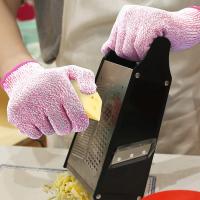 China Oyster Shucking Kitchen Safety Cutting Gloves Cut Resistant 20cm Reusable for sale
