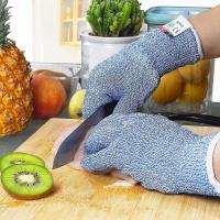 China EN388 Hypro Fiber Polyurethane Cut Resistant Gloves Construction for sale