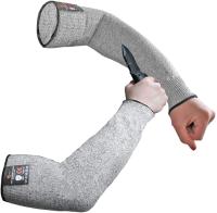 China 18 Inch Cut Resistant Sleeves Heat Resistant Arm Sleeves EN388 Level 5 for sale