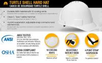 China PPE Combo Head Protection Safety Construction Site Helmet CE EN 397 for sale