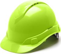China 4 Point Ratchet Head Protection Helmet 432g Cap Style Hard Hat for sale