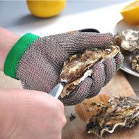 China Slicing Fish Fillet 304L Butchers Chain Mail Glove For Cutting for sale