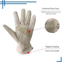 China A Grade Insulated Cotton 100% Genuine Cowhide Work Gloves L XL XXL for sale