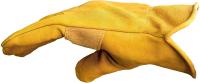 China Motorcycle Cowhide Mens Leather Work Gloves EN420 EN388 ANSI for sale