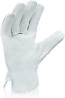 China OEM ODM Rubberized Palm Leather Work Gloves Pasted Cuff for sale