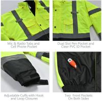 China PVC ID 4 Pockets Waterproof Windproof Softshell Jacket 300D Oxford PU Coating for sale