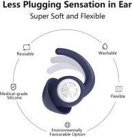 China Shipyard 33dB NRR Waterproof Noise Reduction Ear Plugs ANSI AS NZS for sale