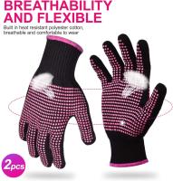 China Reusable EN407 Silicone Heat Resistant BBQ Gloves XL OEM ODM for sale