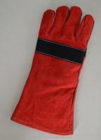 China Full Lining Elbow Length Heat Protection Gloves TIG Welding 250C 482F for sale