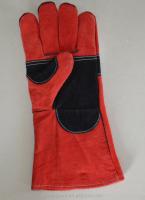 China Full Lining Elbow Length Heat Protection Gloves TIG Welding 250C 482F for sale