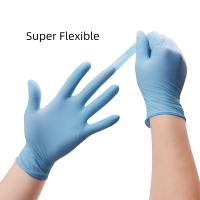 China 100% Nitrile Exam Disposable Medical Gloves Latex Free 3mil EN455 for sale