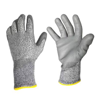 China ODM EN388 Polyurethane Hypro Cut Resistant Gloves for sale