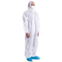 China 65GSM Microporous SMS Disposable Work Overalls S M L XL XXL for sale