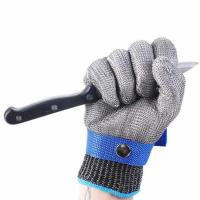 China Butcher Rustproof Steel Mesh Gloves For Kitchen Cutting LEVEL 9 for sale
