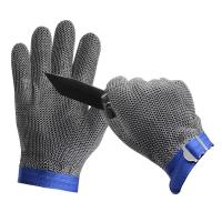 China Meat Processing Slaughtering Anti Cut Metal Mesh Gloves 304 SS for sale