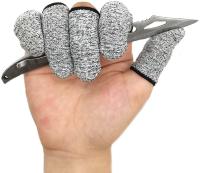 China Sculpting Cut Resistant Gloves 5g Finger Tip Covers Abrasion Resistan for sale
