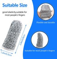 China Safety Work Sculpturing Cut Resistant 4 Finger Sleeves OEM ODM for sale