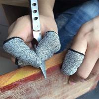 China EN420 EN388 Cut Resistant Gloves Level 5 HPPE Forefinger Pinky Anti Cut Finger Protector for sale