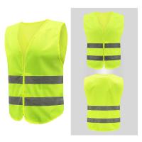 China Polyester Fabric PPE Hi Vis Waterproof Jacket Night Running Vest OEM ODM for sale