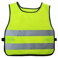 China 5cm Orange Reflective High Visibility Safety Vest 18.5*16.5 Inches for sale