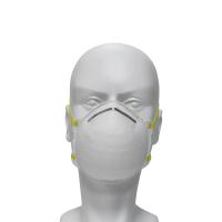 China 4 Layers EN149 Elastic Earloop Kn95 Disposable Medical Masks 13.5*13.5cm for sale