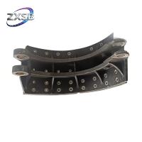 China Brake Shoe Assembly 843502377K901 / SQ3502377KQ01 Heavy Truck Spare Parts Brake Linings for sale