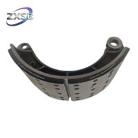 China Brake Shoe Assembly 843502377K901 / SQ3502377KQ01 Heavy Truck Spare Parts Brake Linings for sale