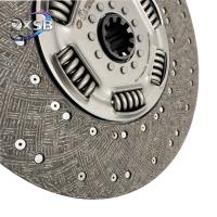 China 1601210-54W FAW Truck Spare Parts Clutch Plate For HOWO Foton Shacman FAW Jiefang for sale