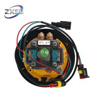 China 6100-06161 Emergency Valve Round Type Three Wires For Yutong Bus Standard Parts for sale