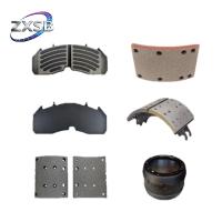 China Shacman Truck Trailer Heavy Duty Drum Brake Lining FMSI 4657 8130363 for sale