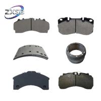 China Shacman Truck Trailer Heavy Duty Drum Brake Lining FMSI 4657 8130363 for sale
