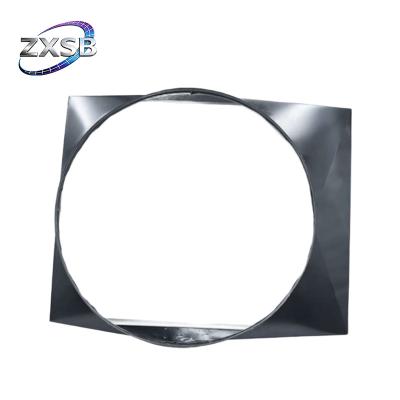 China Shacman Delong X3000 Truck Radiator Cooling Fan Shroud Assembly DZ93259530800 for sale