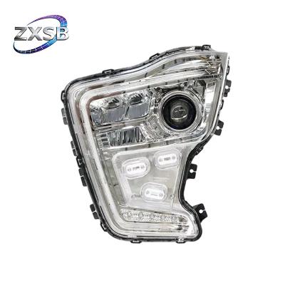 China SHACMAN X6000 Heavy Duty Truck Left LED Headlight Assembly DZ9X259810127 for sale