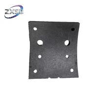 China Sitrak HOWO Heavy Duty Truck Front Axle Brake Lining Friction Plate Mining 410x160 WG4075450160 for sale