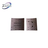 China FAW Jiefang J6 J6P Heavy Duty Truck Front Axle Drum Brake Lining Pad 3501407-X117 for sale