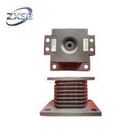 China Sinotruk HOWO SITRAK Heavy Duty Dump Truck Rear Leaf Spring Rubber Seat Support Assembly AZ9725520683 for sale