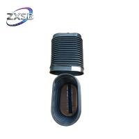 China SHACMAN Delong F3000 Heavy Duty Truck Rubber Air Inlet Corrugated Hose Pipe DZ93259190006 for sale