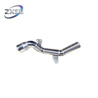 China SHACMAN SINOTRUK WEICHAI WP15NG Engine Turbocharger Compressor Air Outlet Pipe Assembly 1019104664 for sale