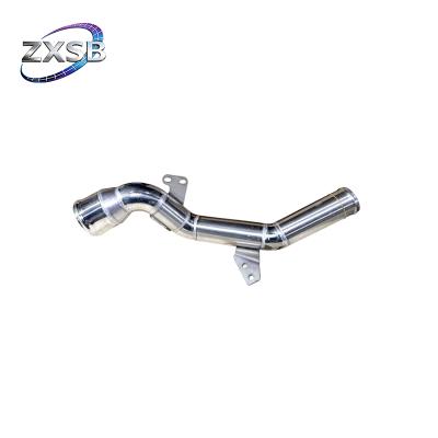 China SHACMAN SINOTRUK WEICHAI WP15NG Engine Turbocharger Compressor Air Outlet Pipe Assembly 1019104664 for sale