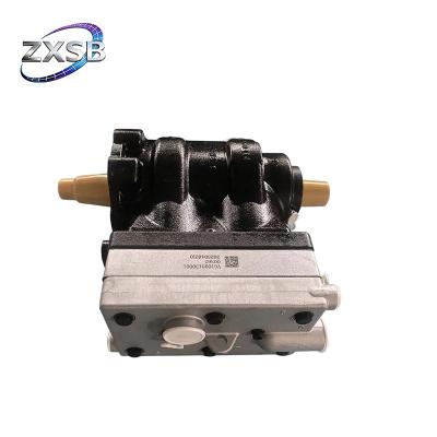 China SINOTRUK HOWO WD615 Engine Air Compressor Assembly Double Cylinder Air Brake System VG1093130001 for sale