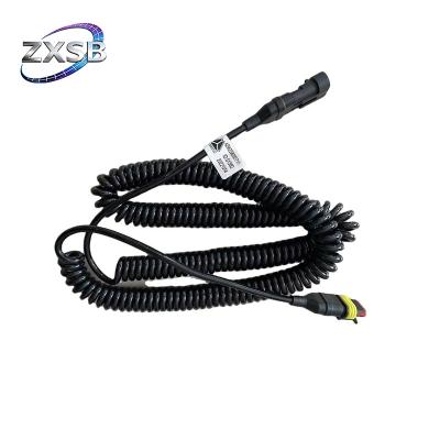 China SINOTRUK SITRAK C7H T5G Rear View Camera Spiral Cable AZ962258000171 10m Camera Monitoring System Parts for sale