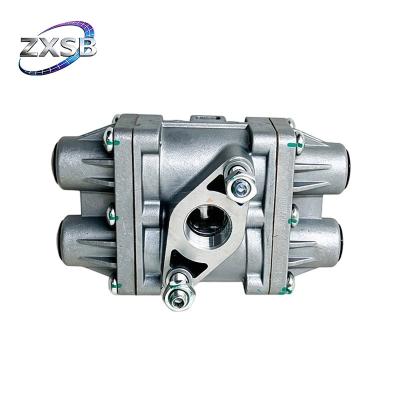 China SHACMAN M3000 X3000 DZ96189360005 Four Circuit Protection Valve Brake System Spare Parts for sale