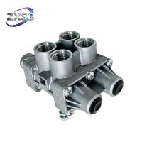 China SHACMAN M3000 X3000 DZ96189360005 Four Circuit Protection Valve Brake System Spare Parts for sale