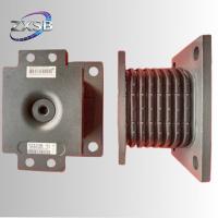 China SINOTRUK HOWO AZ9725520683 Rear Leaf Spring Rubber Seat Chassis / Suspension System Parts for sale