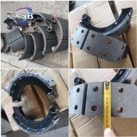 China SHACMAN F3000 81.50200.6686 Front Brake Shoe Friction Plate Brake System Parts for sale