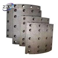 China HOWO WG9231342069 14-Hole Brake Lining Heavy-Duty Truck Brake System Parts for sale