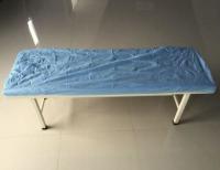China Disposable Hospital Bed Cover Nonwoven 80g Medical Bed Sheet Custom Size OEM for sale