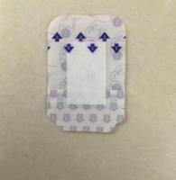 China PU Adhesive Gauze Pads Wound Dressing Rectangle Medical 12cm x 10cm for sale