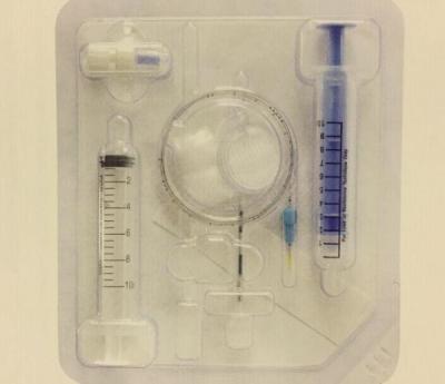 China Anesthesia Kit II 23G Epidural Lumbar Puncture Medical Disposable for sale